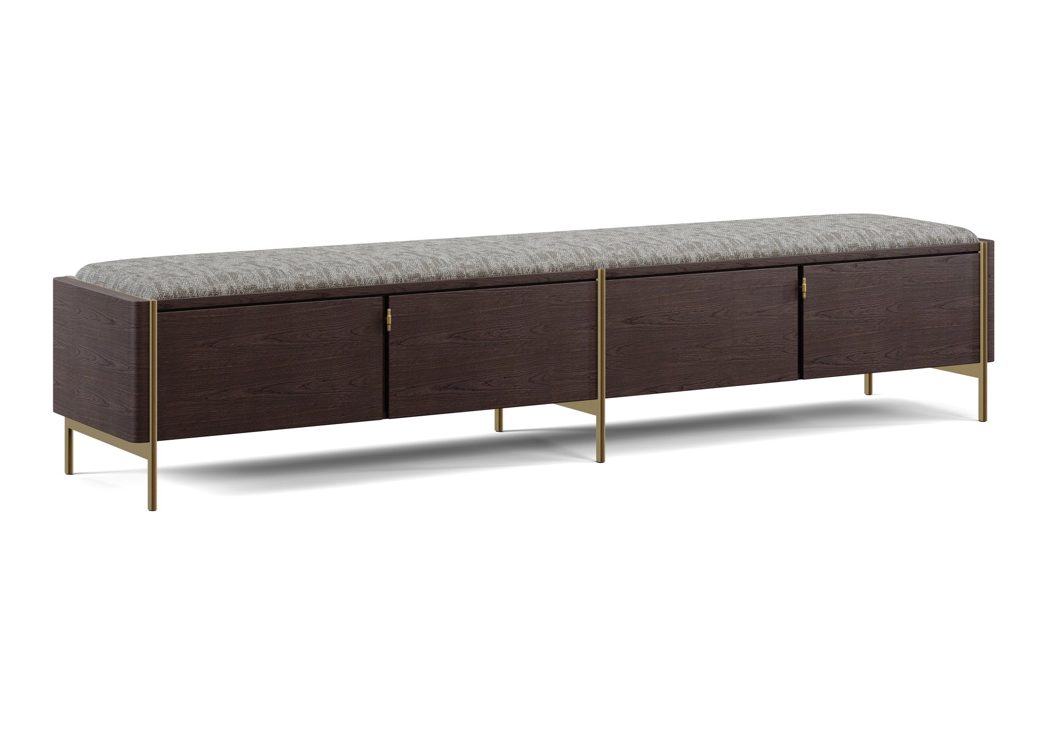 Bowie Low Cabinet Bench Online - Contemporary Bench – Sunday Design